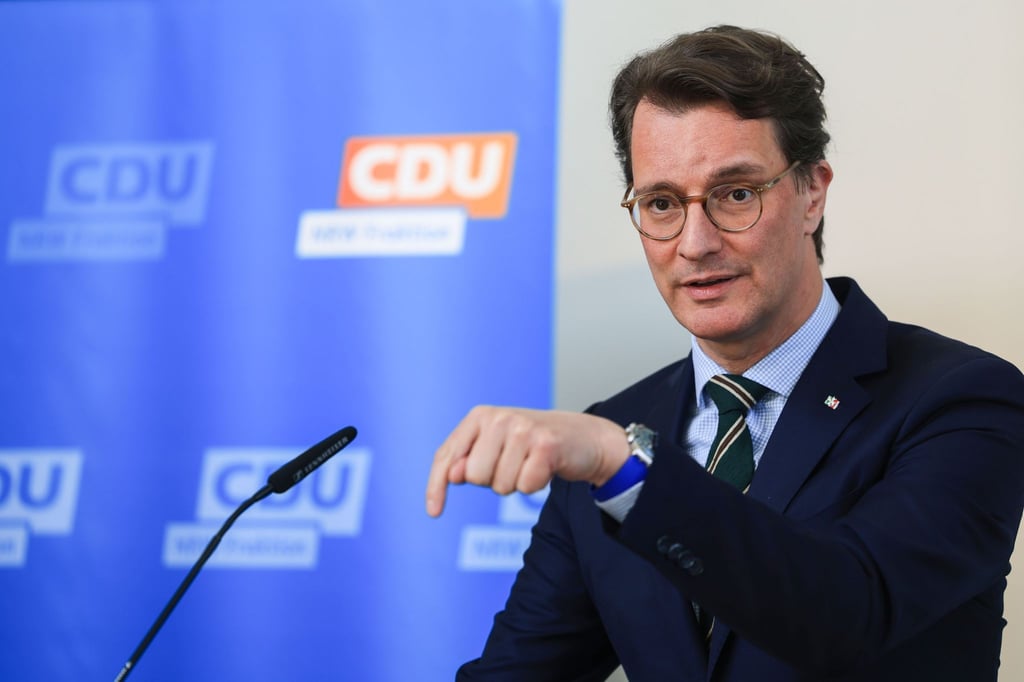 Wüst: Kein «Merz-Problem» in CDU - Koalitionsoptionen