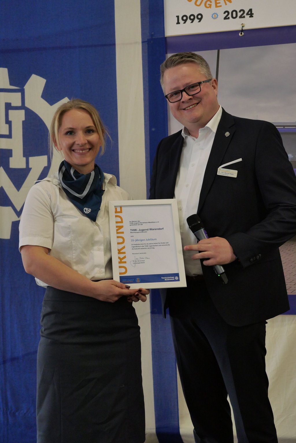 Die THW-Jugendgruppe gibt es seit einem Vierteljahrhundert