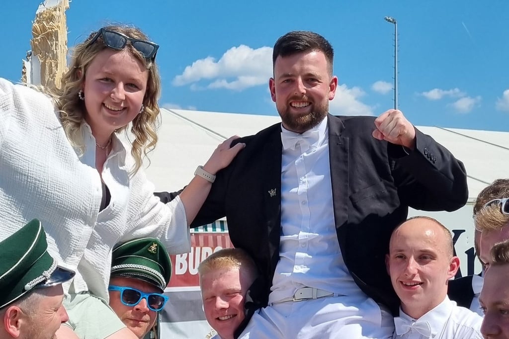 Mantinghausen-Rebbeke: Jan Lukas Stöppel ist neuer Schützenkönig