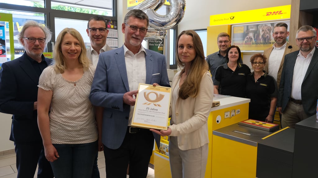 Bad Oeynhausen: WEZ und Deutsche Post feiern in „Silberne Hochzeit“