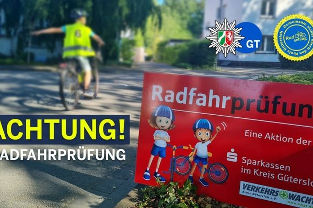 POL-GT: Fahrradprüfung an der Grundschule