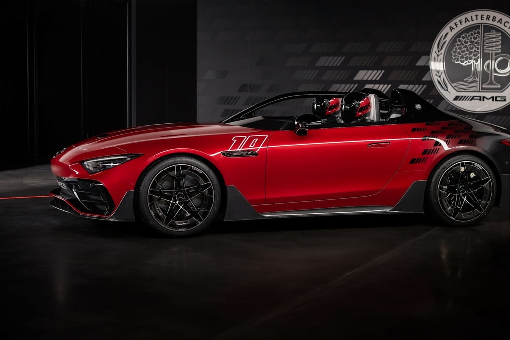 Mercedes macht den SL zum Speedster im Formel-1-Look