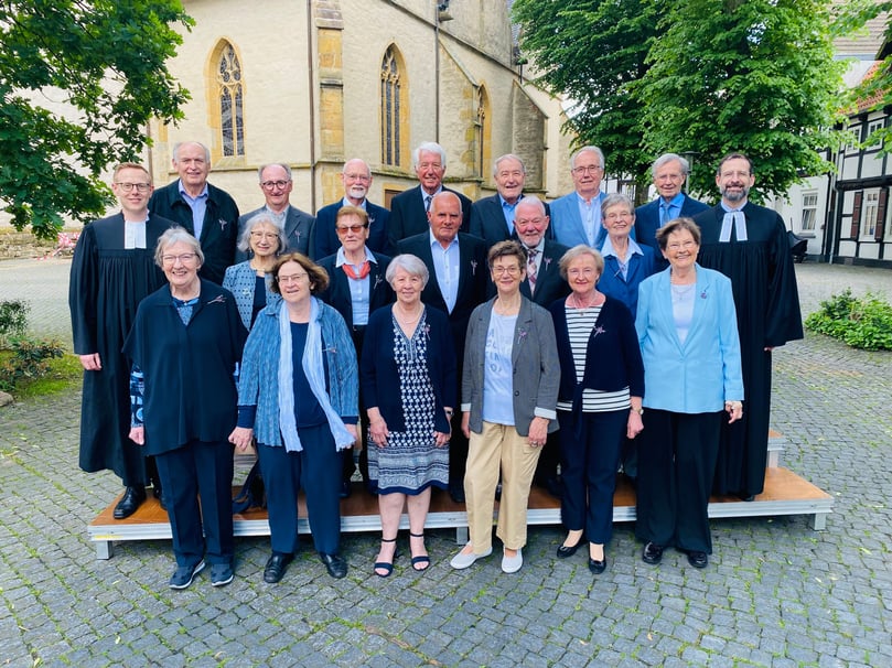 Jubelkonfirmationen in Halle und Hörste