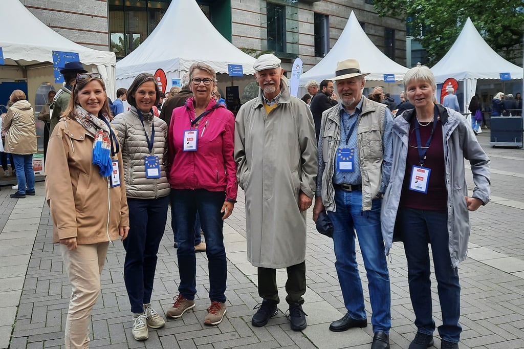 Vis-à-vis dem Staatspräsidenten