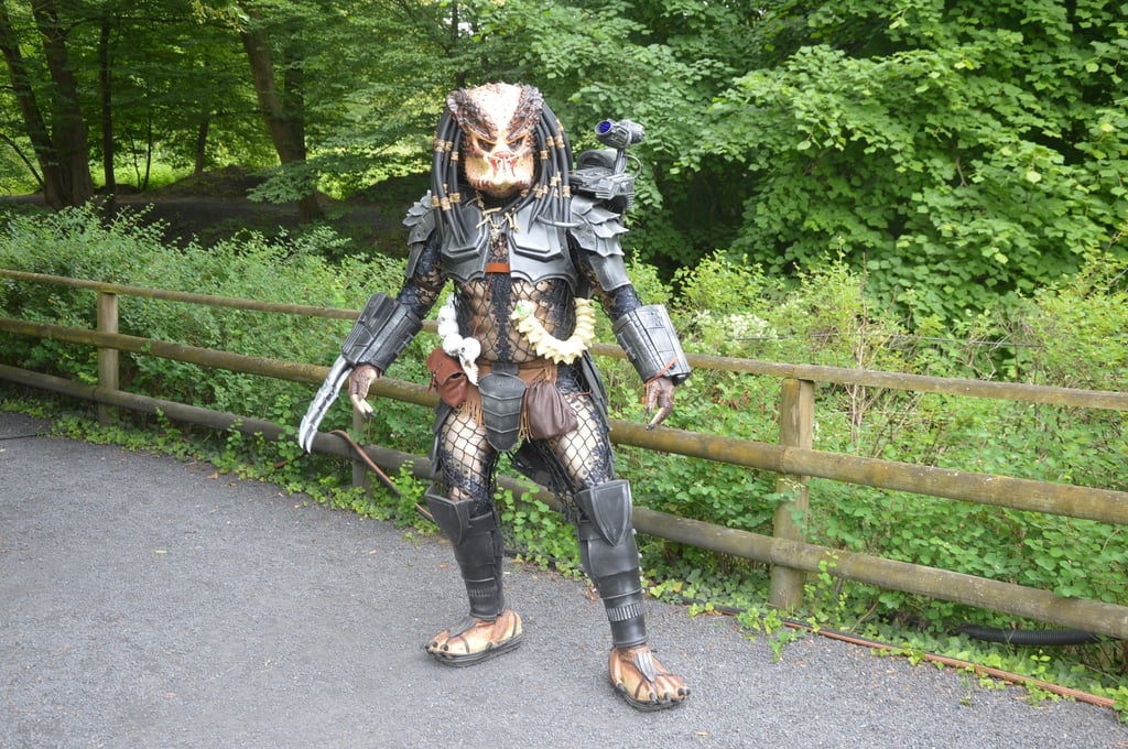 Als Predator bei Annotopia in Lüdinghausen: Vom Karnevalisten zum Cosplayer