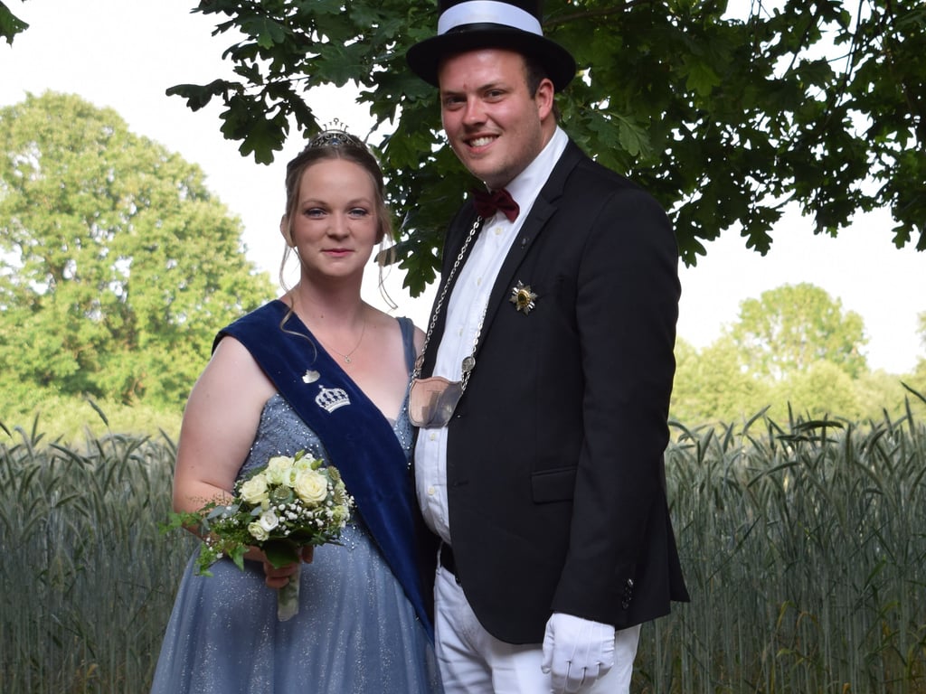 Das Dorf ist schon geschmückt