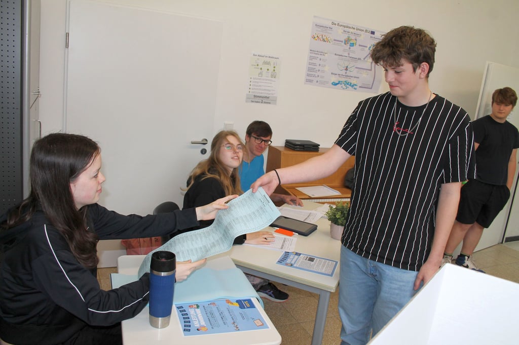 Juniorwahl an der Montessorischule bereitet aufs „echte“ Leben vor