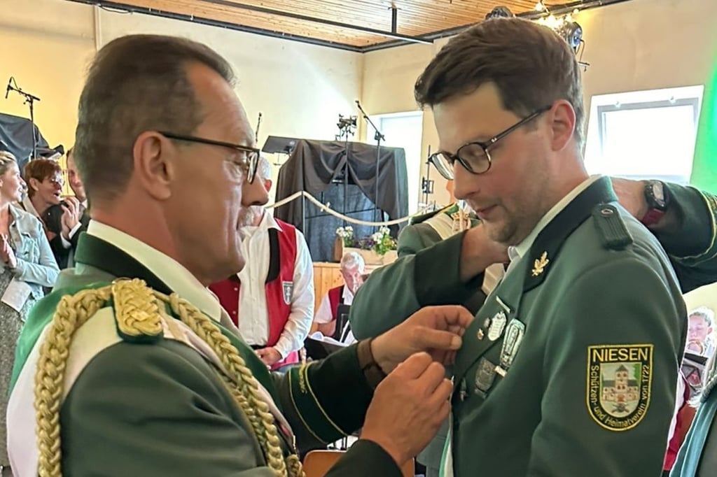 Niesen: Andreas Fricke regiert 2025 die Schützen