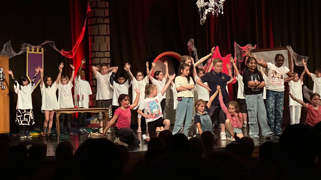 Warburg: Falk-Schule erobert mit Dracula-Musical die Herzen