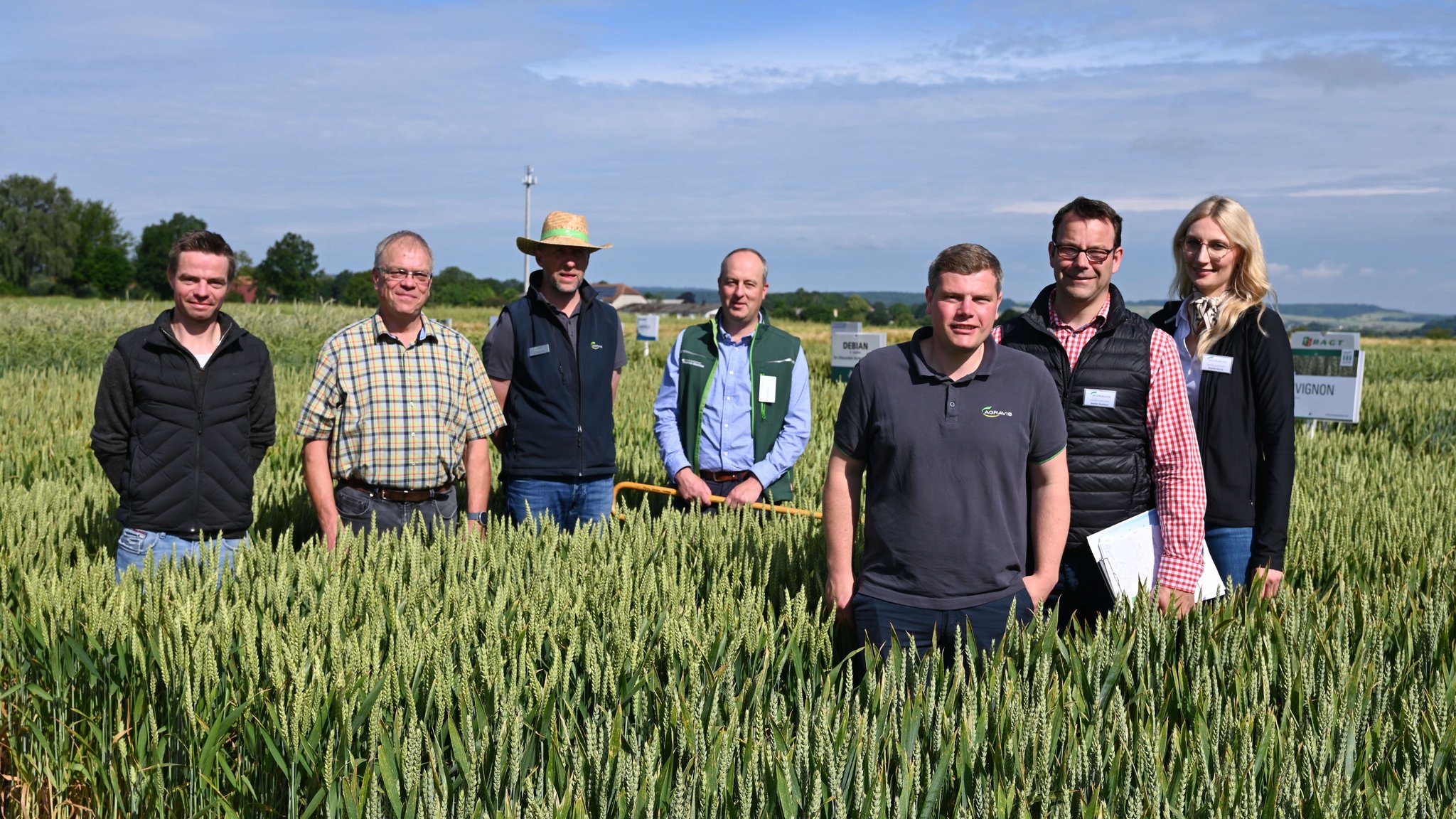 Warburg: Landwirte informieren sich beim Feldtag in Hohenwepel