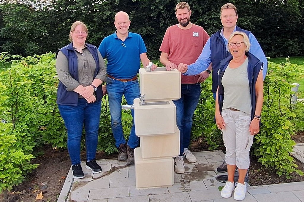 Neuer Trinkwasserspender