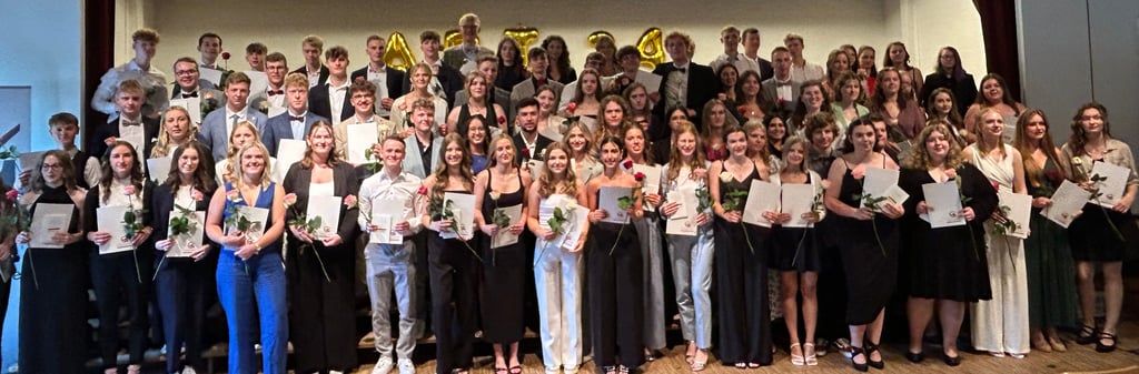 Entallfeier für die Abiturienten der Maximilian-Kolbe-Gesamtschule Saerbeck