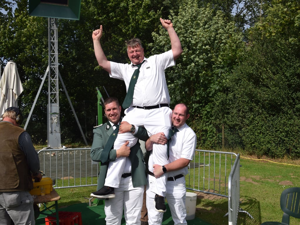 Martin Mensmann ist neuer Schützenkönig in Welte