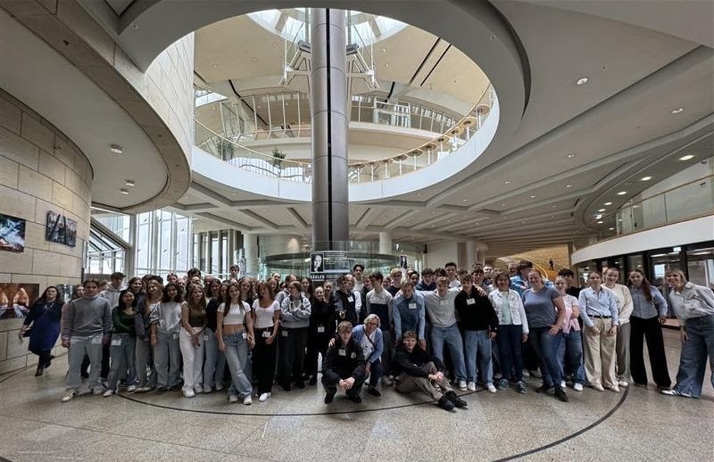 Das Gymnasium St. Mauritz auf Gleisen