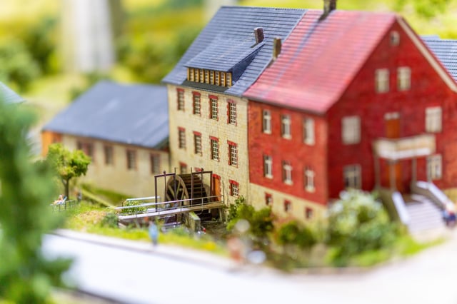 Fotos von der Modellbundesbahn in Brakel