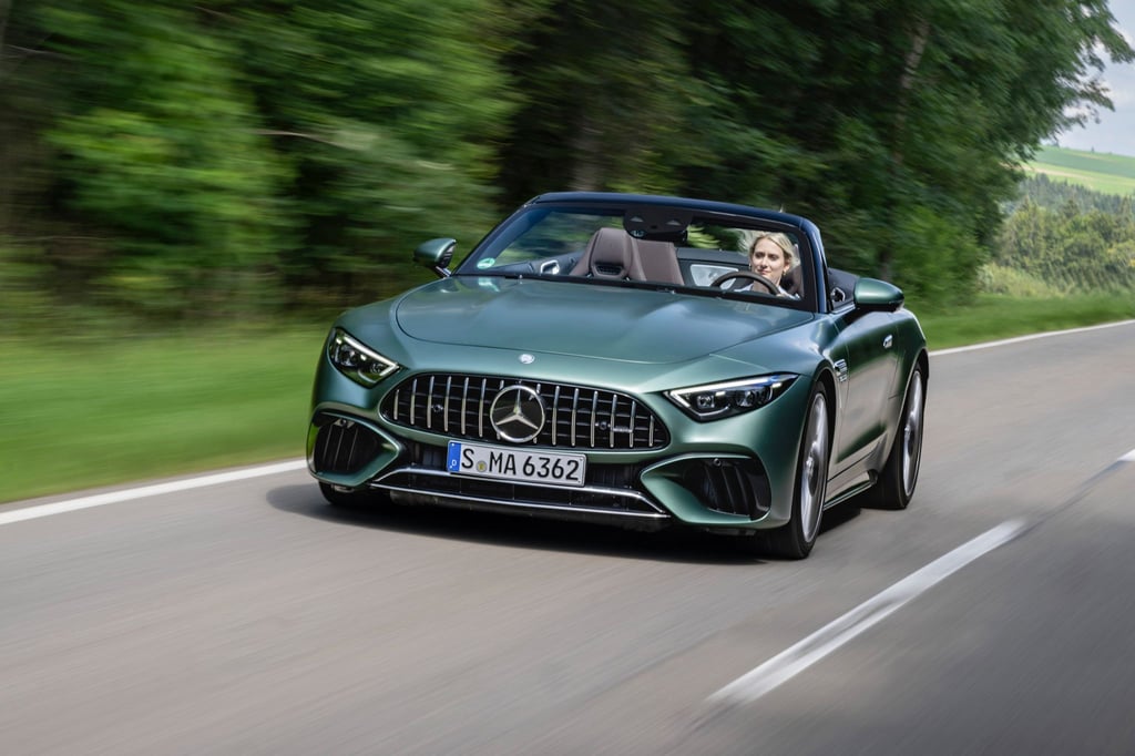 So stark macht Mercedes-AMG den SL mit elektrischer Hilfe