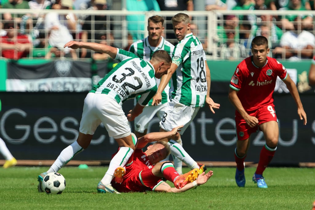 Liveticker: Preußen Münster - Hannover 96