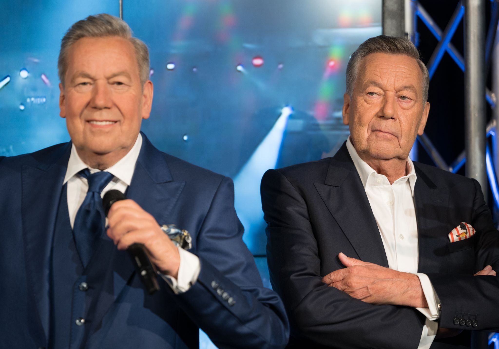 Roland Kaiser zeigt seine Wachsfigur bei Madame Tussauds