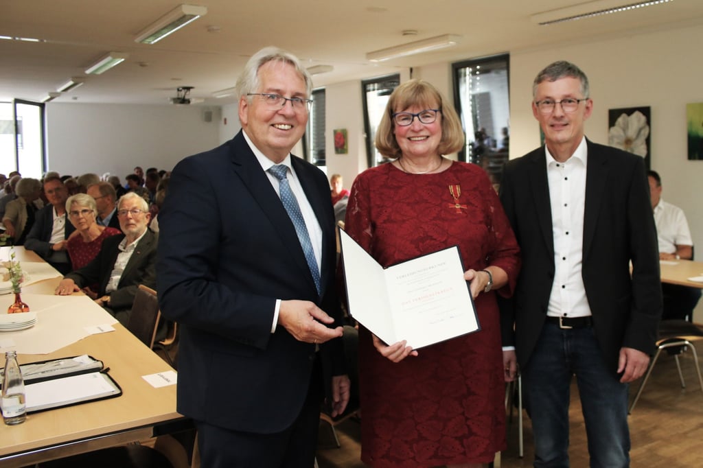 Spenge: Anne Beckmann erhält Bundesverdienstkreuz