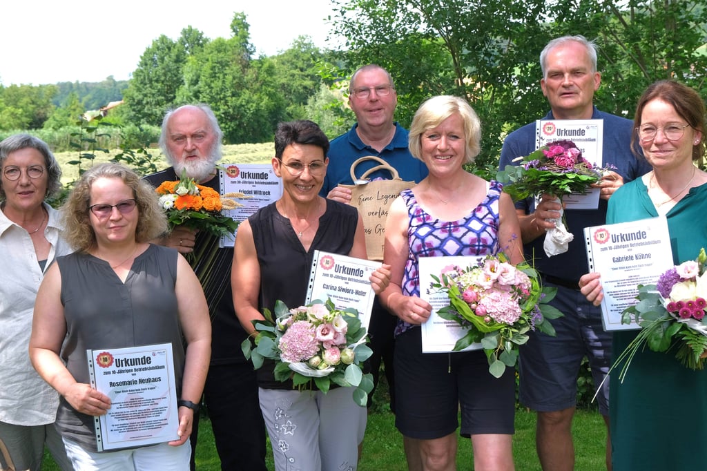 Marienmünster: Verabschiedung und Ehrungen bei Jung & Alt Kollerbeck