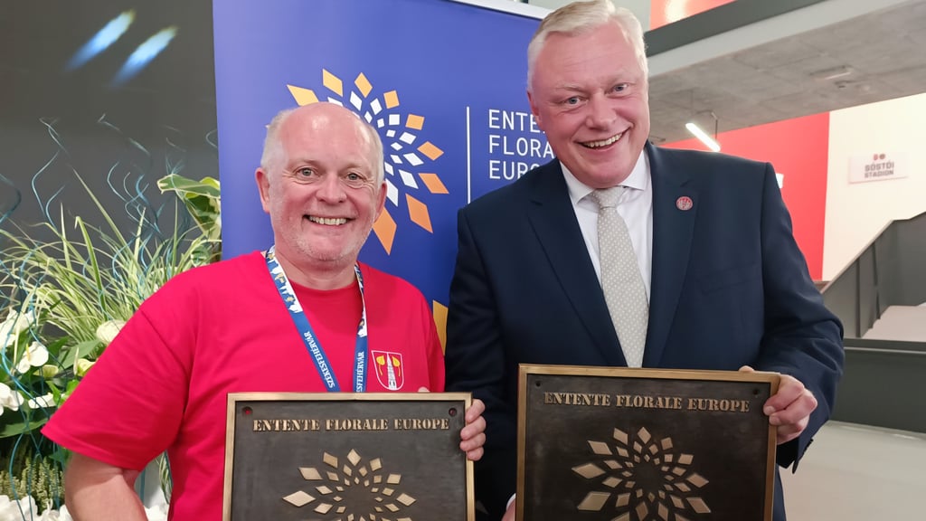 Höxter: Gold beim europäischen Städte-Wettbewerb „Entente Florale“