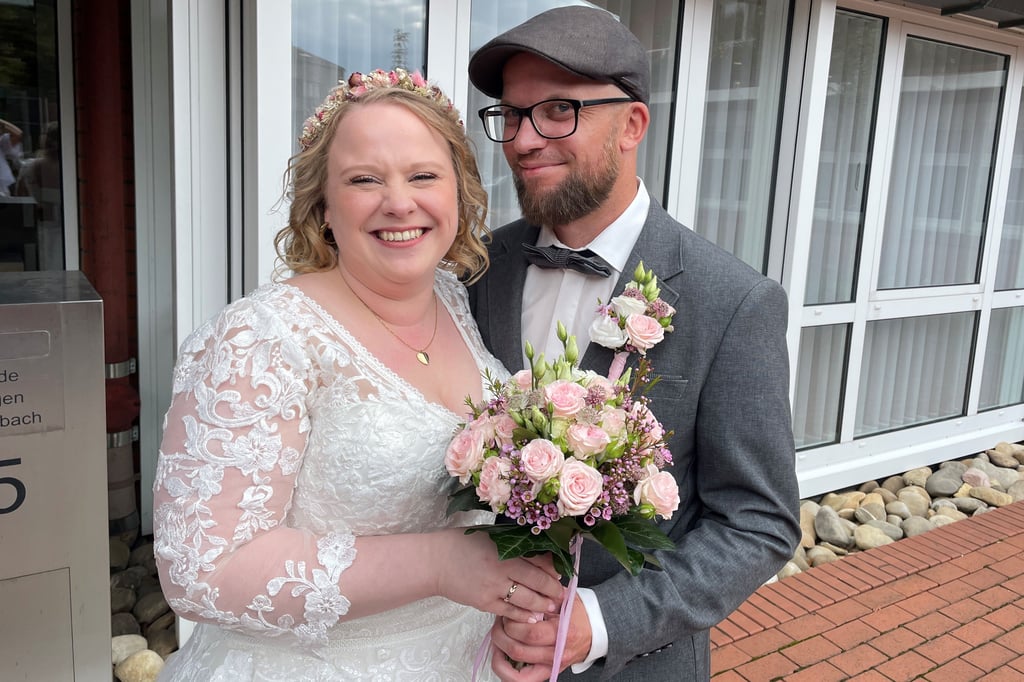 Steinhagen: Birthe Schnabel und Jonas Leowsky heiraten.