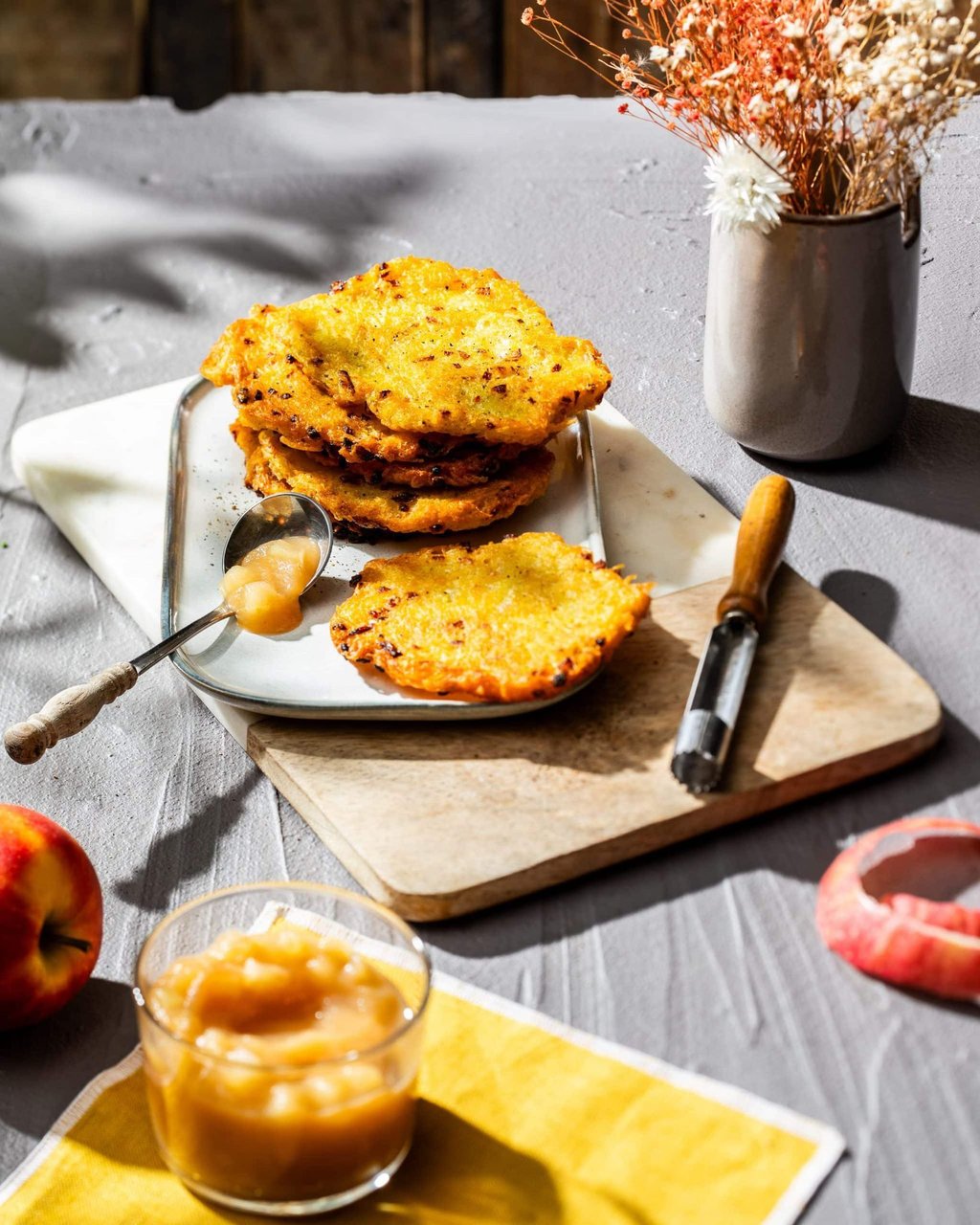 So werden selbstgemachte Kartoffelpuffer richtig gut