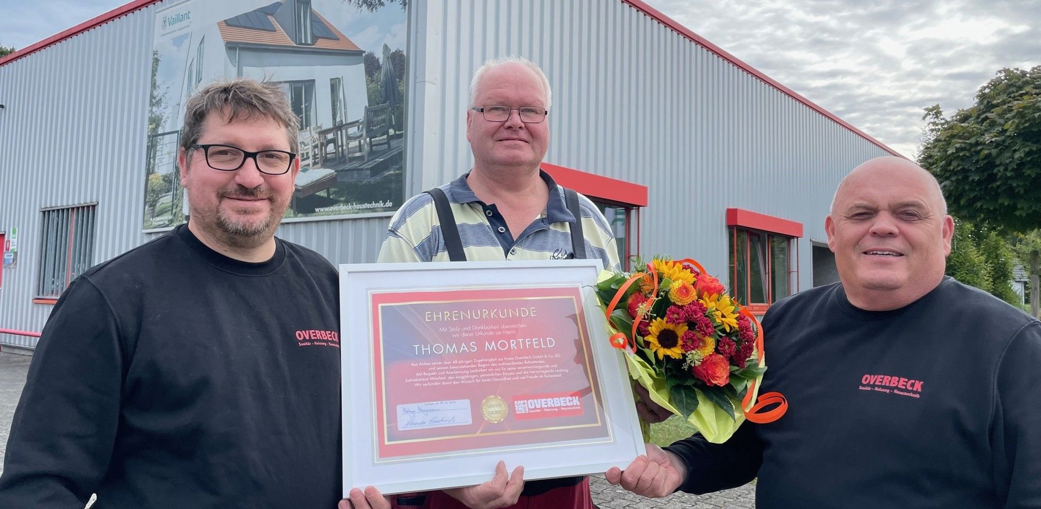 Steinhagen: Thomas Mortfeld nach 48Jahren bei Overbeck im Ruhestand