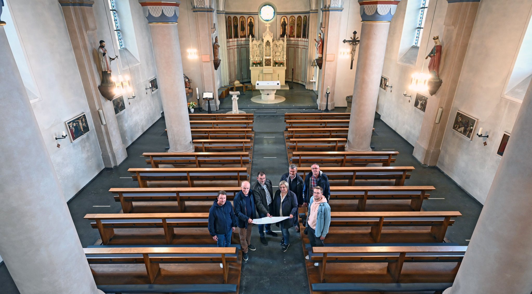 Altenbeken: Innenraumrenovierung der St.-Dionysius-Kirche Buke startet