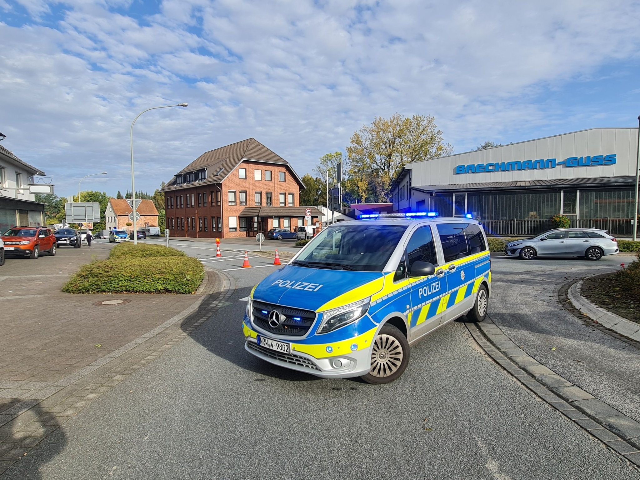 Schloß Holte-Stukenbrock: Bauhofmitarbeiter lebensgefährlich verletzt
