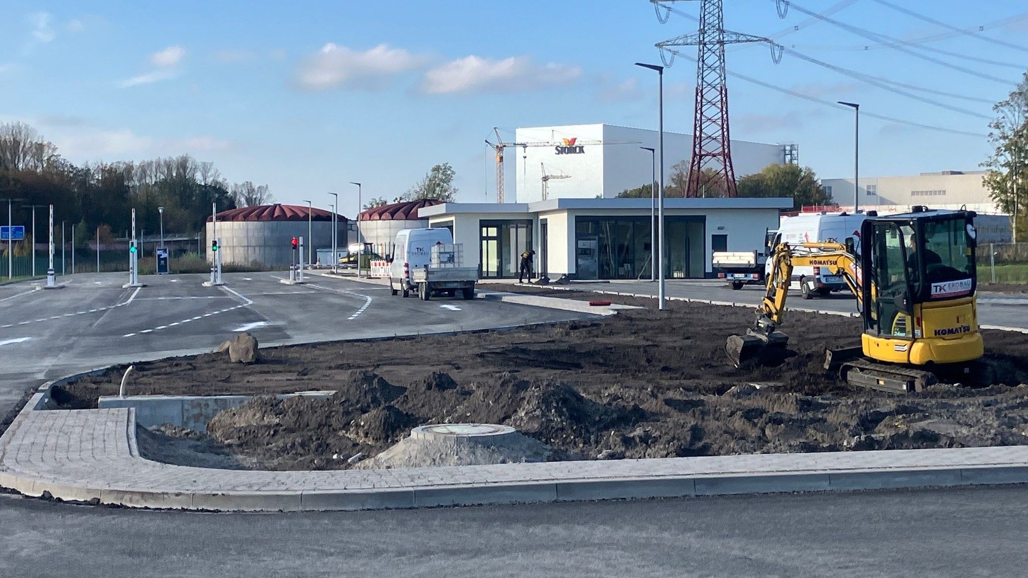 Halle: Neue Storck-Werkszufahrt nahe A33 schafft Entlastung