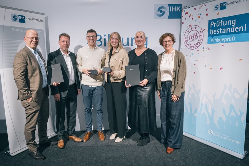 IHK zeichnet junge Spitzenkräfte aus