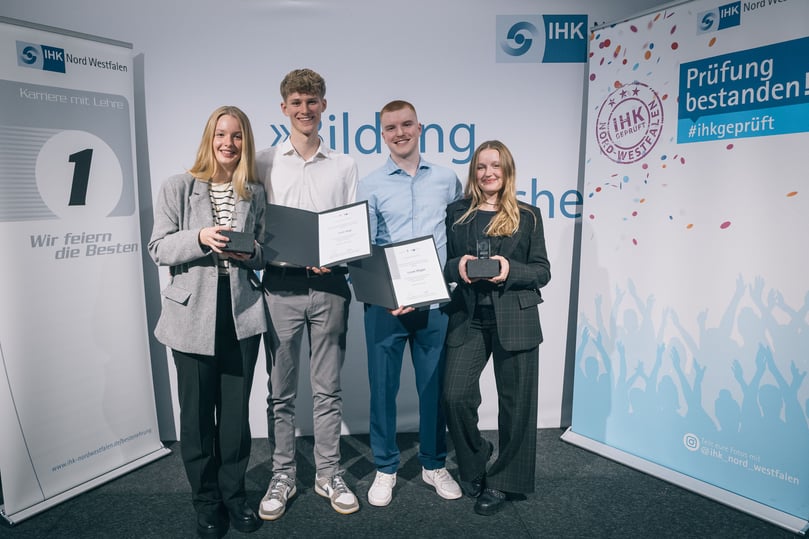 IHK zeichnet junge Spitzenkräfte aus