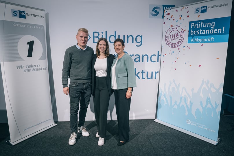 IHK zeichnet junge Spitzenkräfte aus