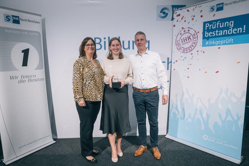IHK zeichnet junge Spitzenkräfte aus