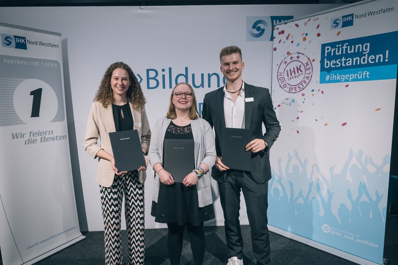 IHK zeichnet junge Spitzenkräfte aus