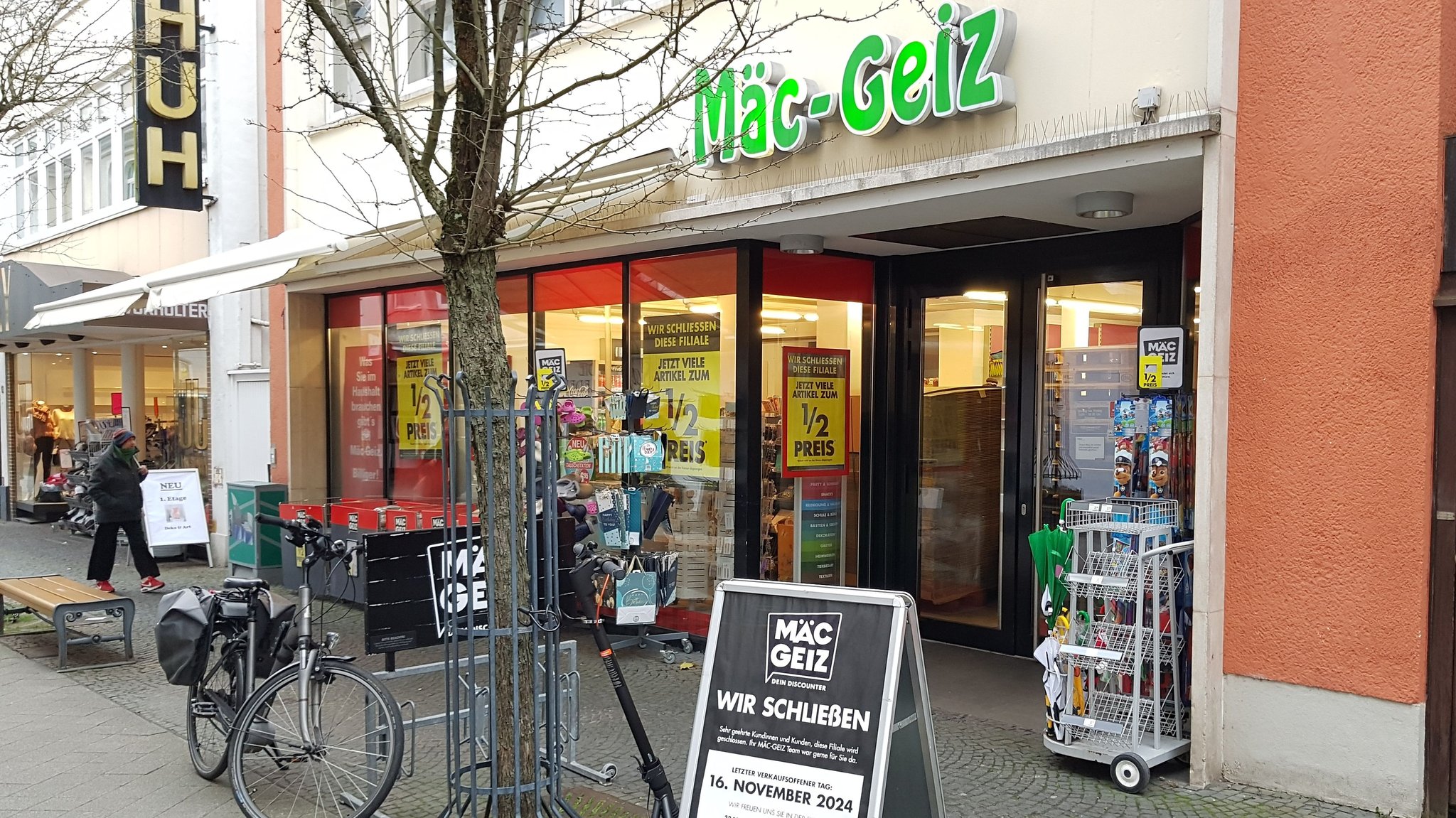 Bad Oeynhausen: Mäc-Geiz schließt am 18. November