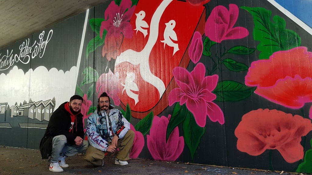 Bad Oeynhausen: Graffiti ebnen Weg durch die Geschichte von Rehme