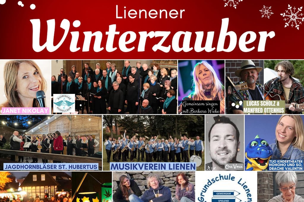 Lienener Winterzauber 2024: Öffnungszeiten, Programm und Highlights