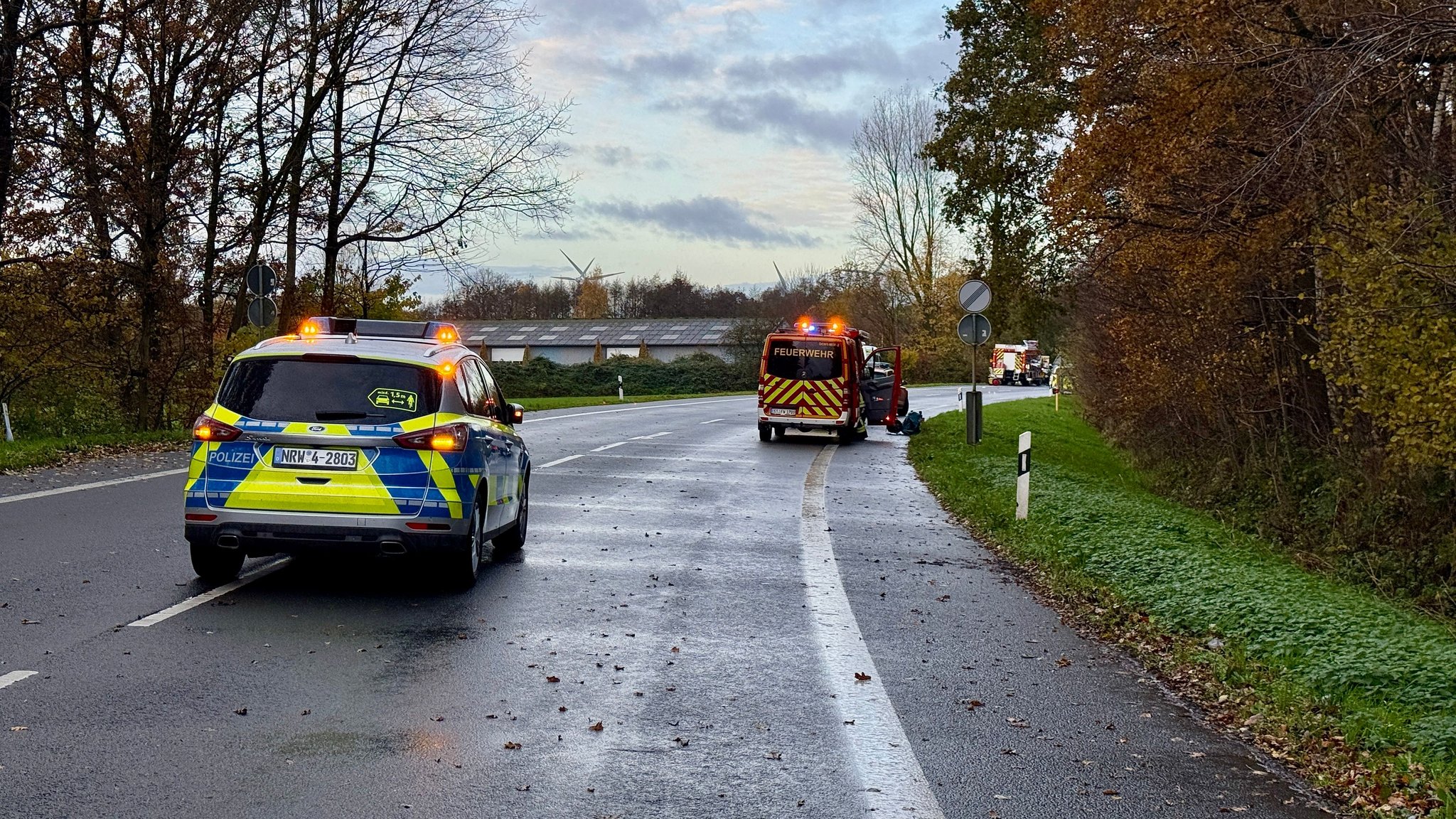 Sechs Tote bei Unfall in Ochtrup: Ermittlungen zur Ursache laufen