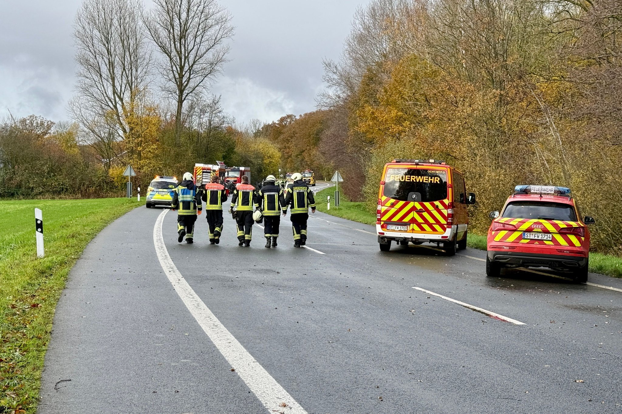 Sechs Tote bei Unfall in Ochtrup: Ermittlungen zur Ursache laufen