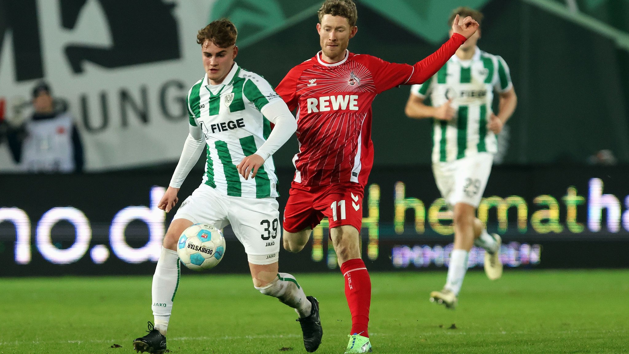 Viel Kampf, wenig Vergnügen: Preußen Münster zu harmlos für Köln