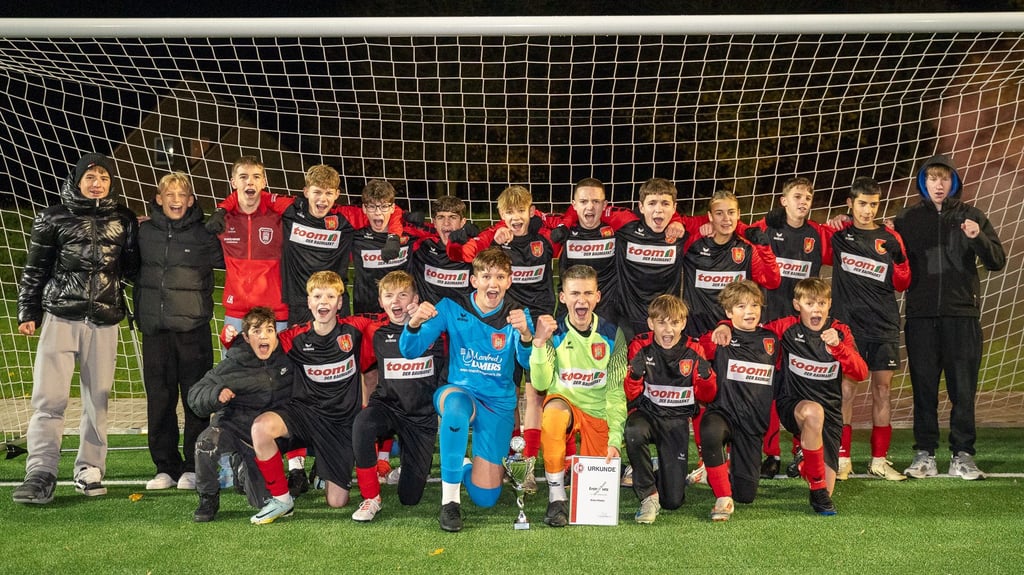 Jugendfußball: C-Jugend aus Brakel wird mit 2:0 Kreispokalsieger