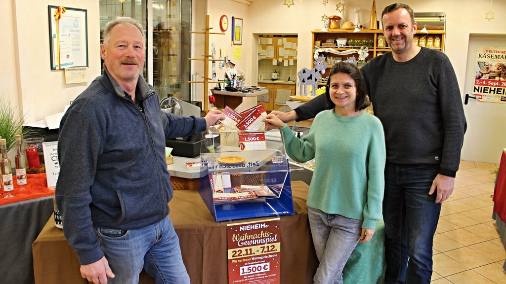 Nieheim und das Weihnachtsgewinnspiel: Erste Auslosung steht bevor