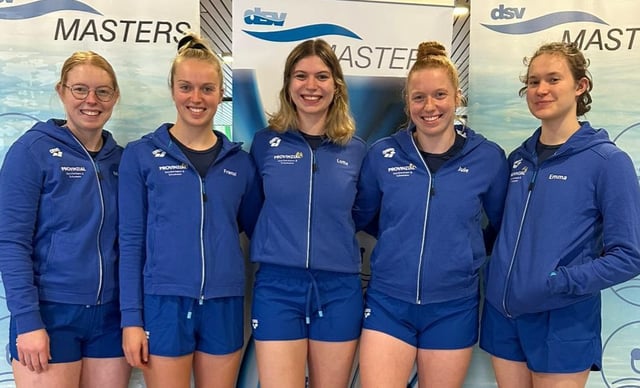 SG Sendenhorst triumphiert in Freiburg in 4 x 50-Meter-Freistilstaffel