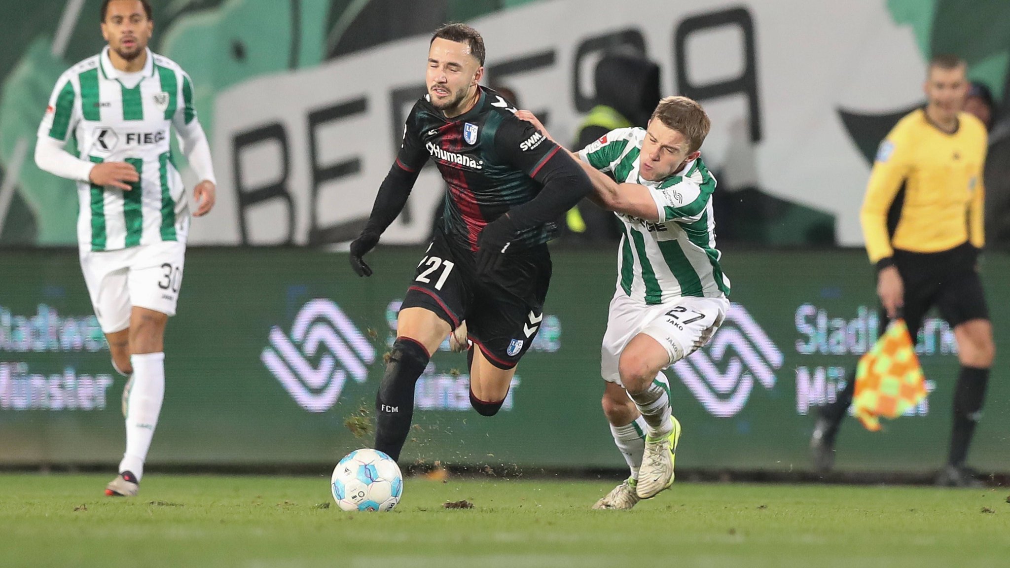 Preußen-Verteidiger ter Horst: „Wir sehen, wie die anderen punkten“