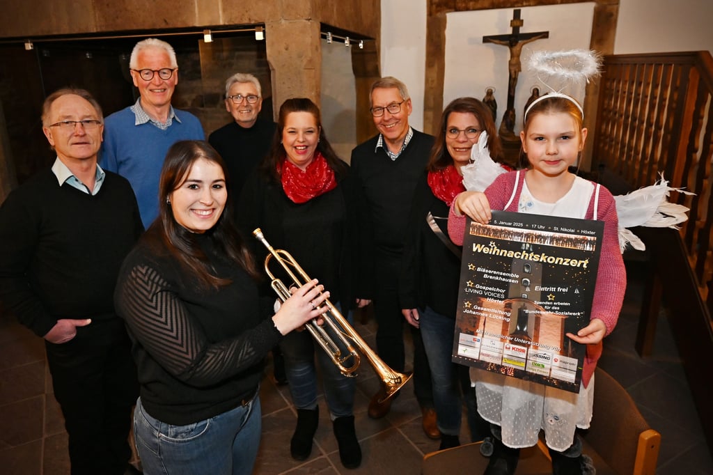 Höxter: Weihnachtskonzert mit Living Voices in der Nikolaikirche