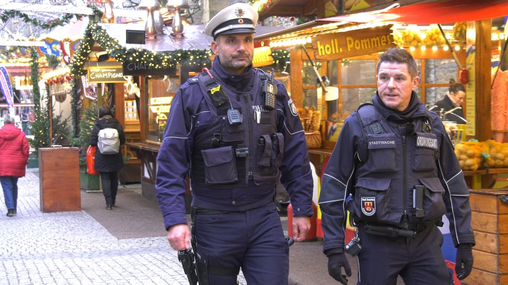 Bielefeld: Auf Streife auf dem Weihnachtsmarkt