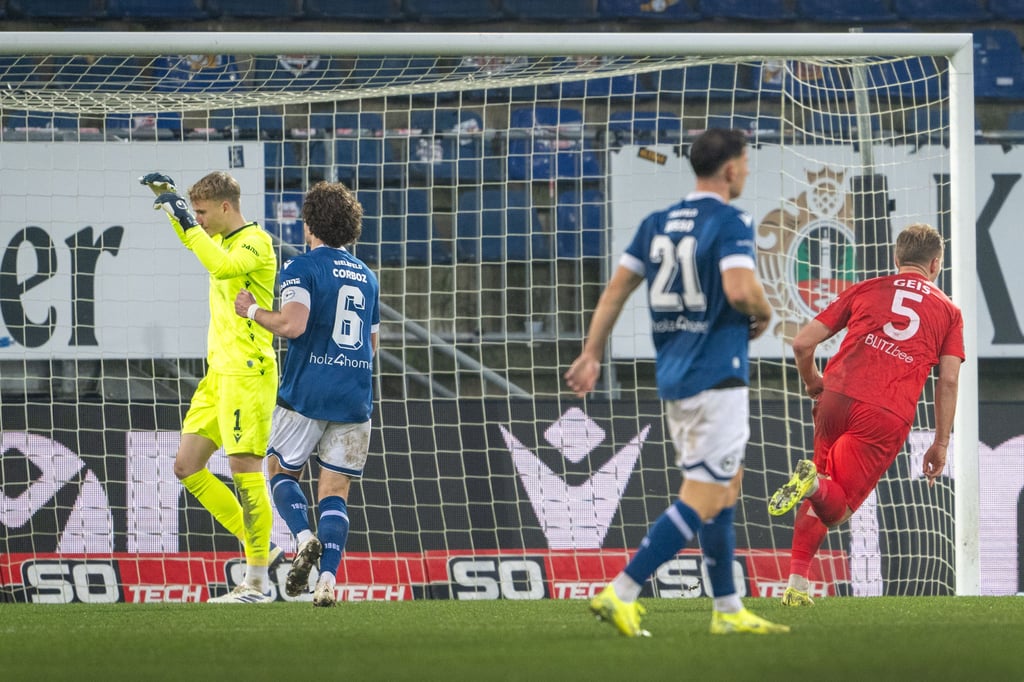 Arminia-Keeper Kersken: Ein Abwurf zum Abwinken