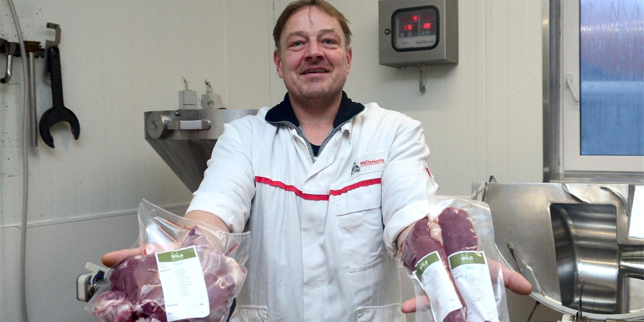 Leute kaufen zu Weihnachten mehr Wild: Schöppinger hat dann Kunden, die selten Fleisch kaufen